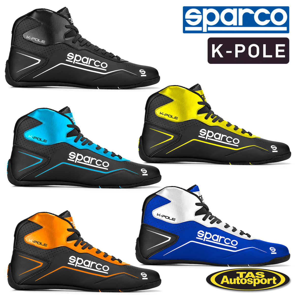 SPARCO KART BOOTS - K-POLE – Tas Autosport