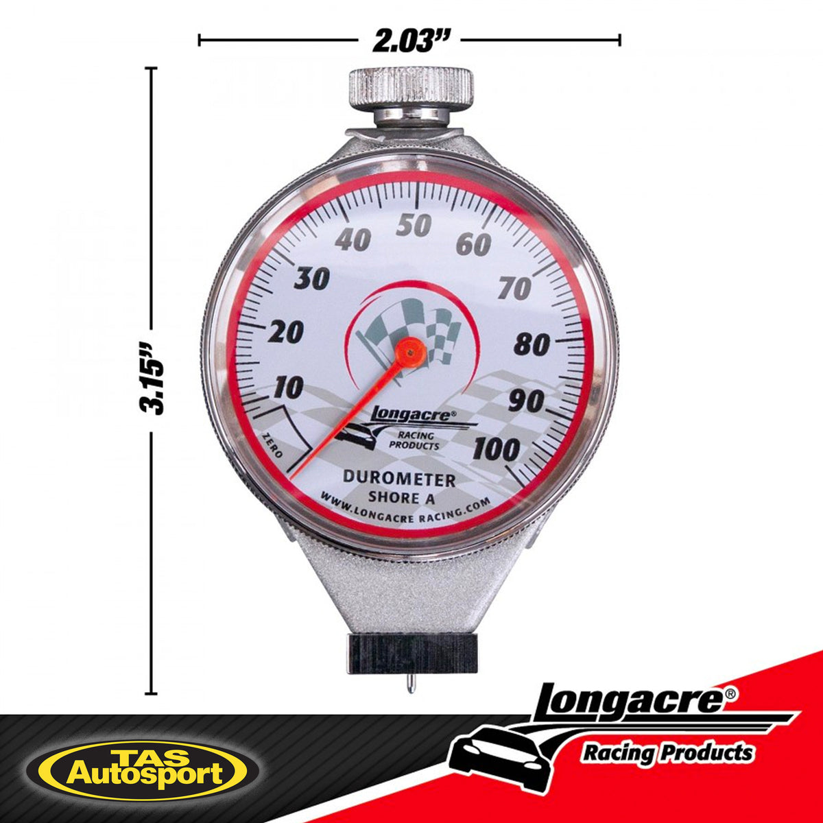LONGACRE DUROMETER WITH CASE – Tas Autosport