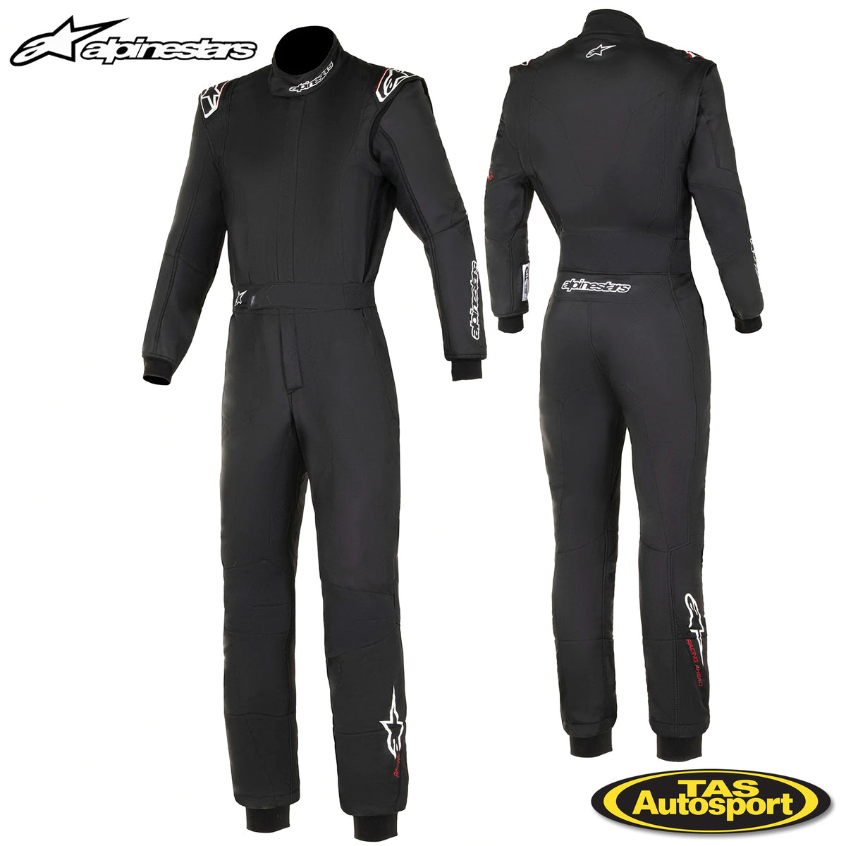 ALPINESTARS GP TECH-V4 SUIT BLACK – Tas Autosport