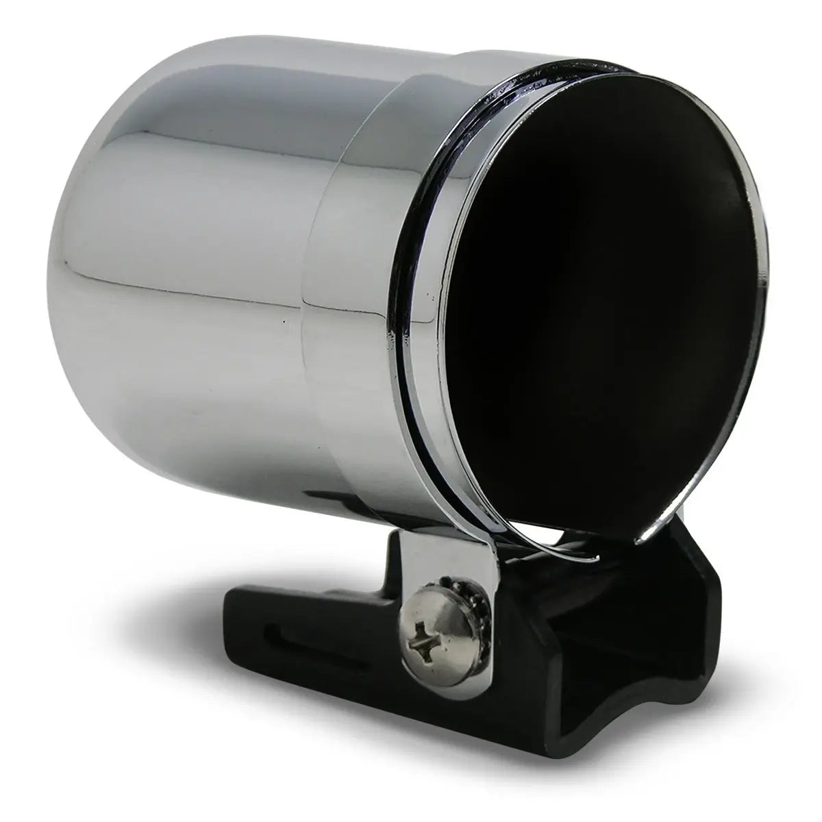 Gauge Mounting Cup 52mm Chrome Metal With Hole Elec & Mech – Tas Autosport