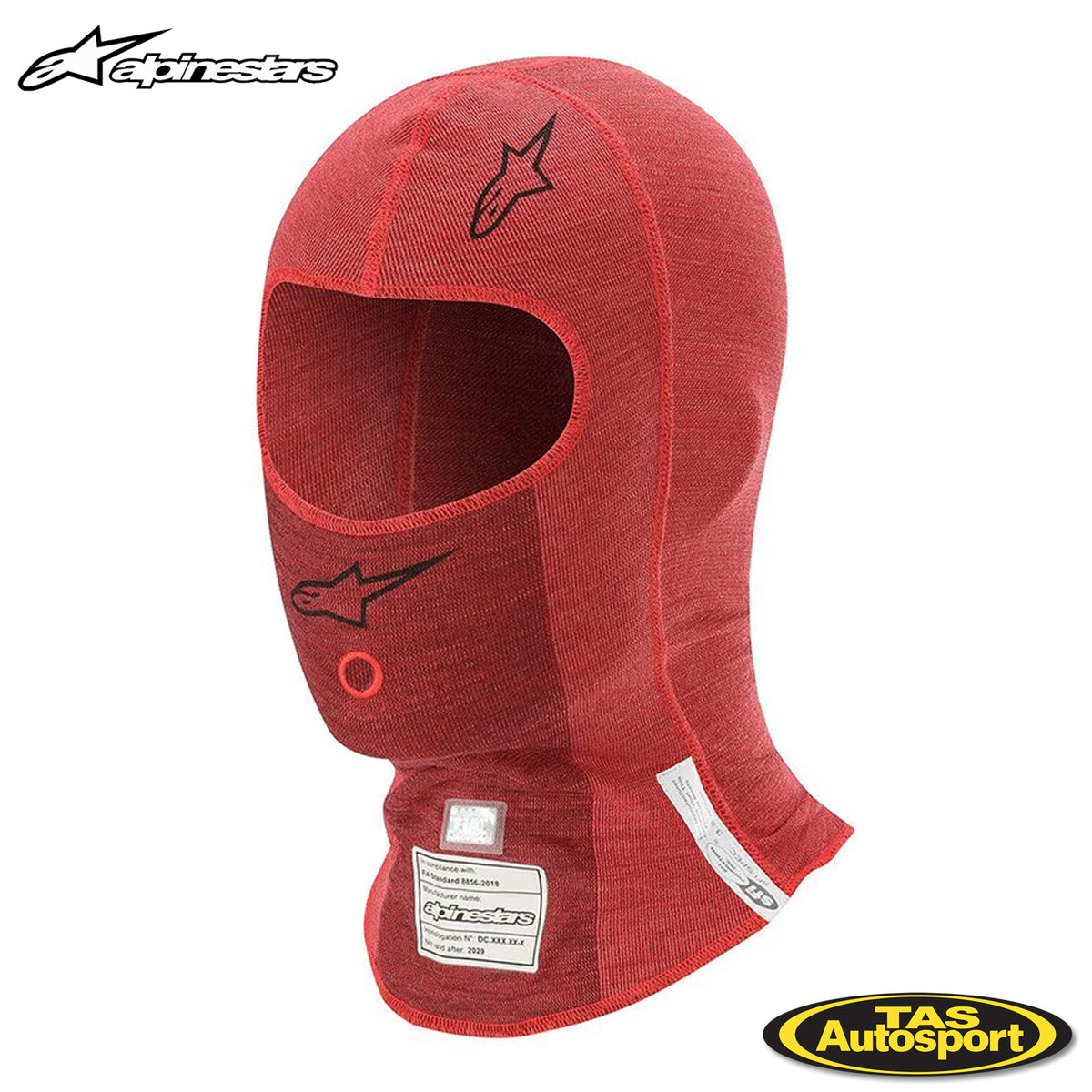 ALPINESTARS ZX BALACLAVA EVO V2 RED – Tas Autosport