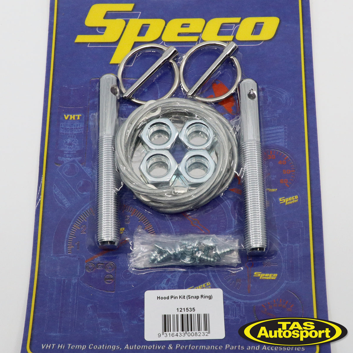 HOOD PIN KITS SNAP RING HOOD LATCH KIT – Tas Autosport