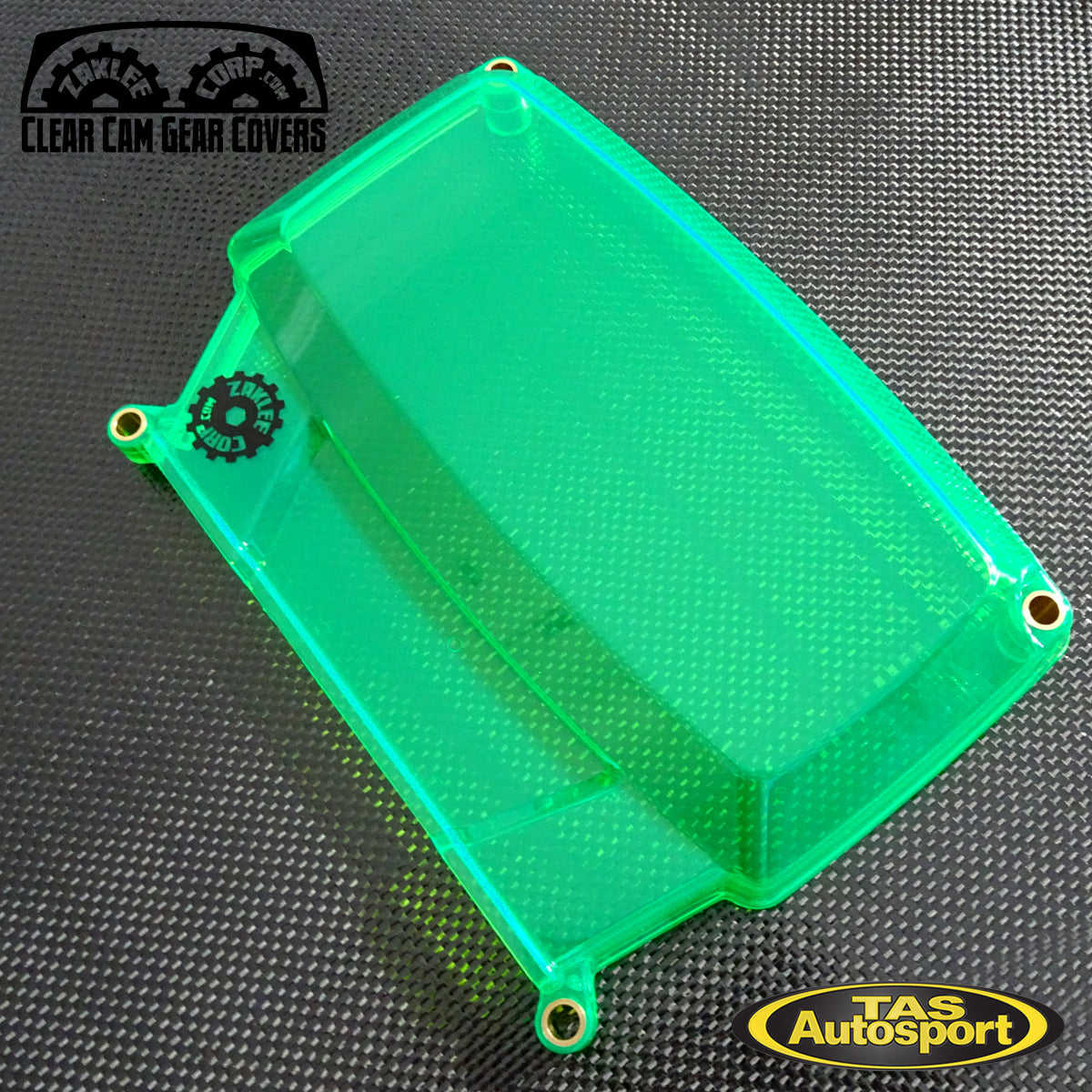 Zaklee Toyota 4AGE Inline Green Cam Gear Cover – Tas Autosport
