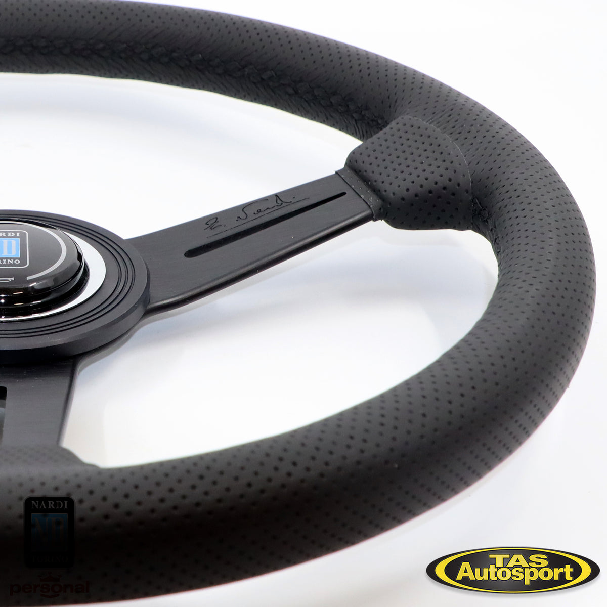 NARDI ND CLASSIC BLACK STITCHING 340mm STEERING WHEEL – Tas Autosport