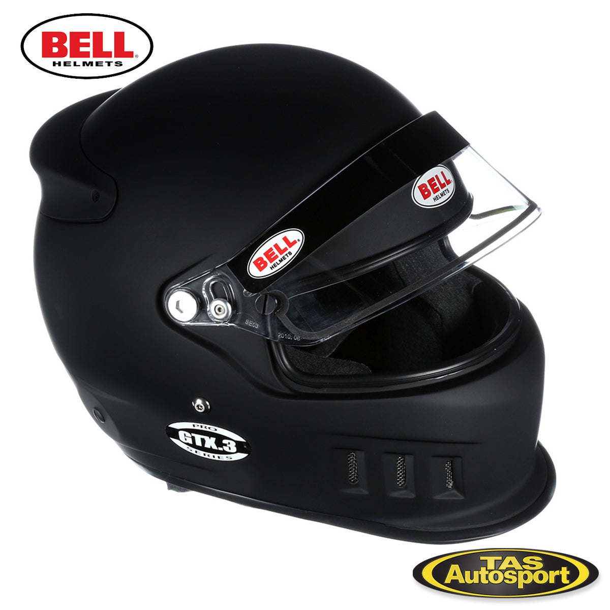 BELL GTX3 Matt Black Racing Helmet – Tas Autosport