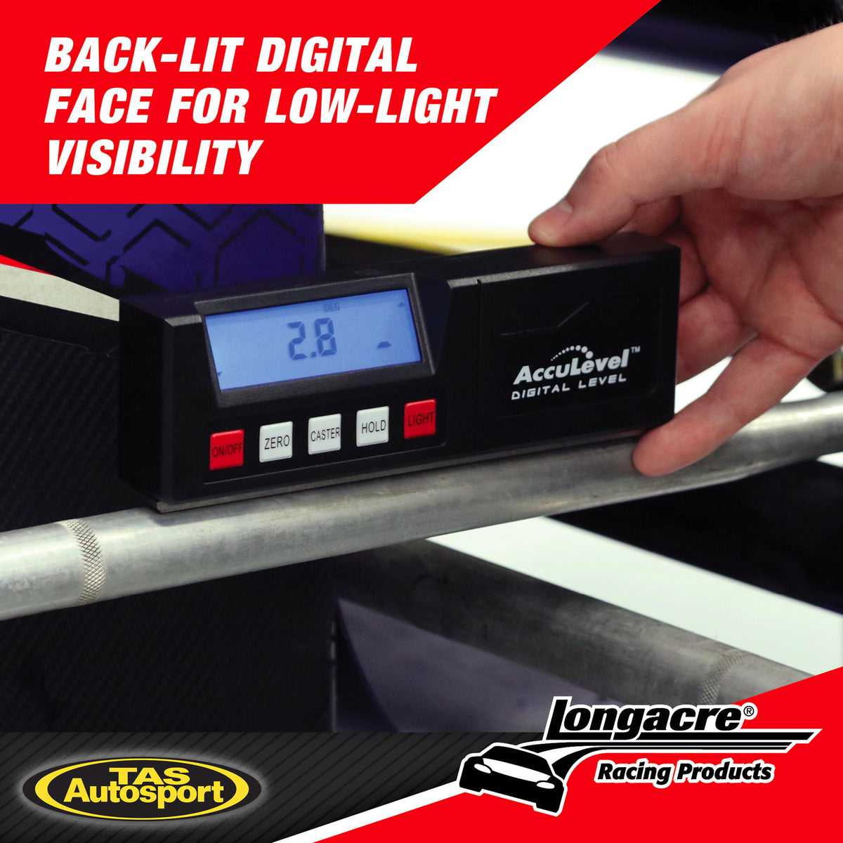 Digital C/C Gauge W AccuLevel™ And Quick Set™ Large Wheel Adapter – Tas ...