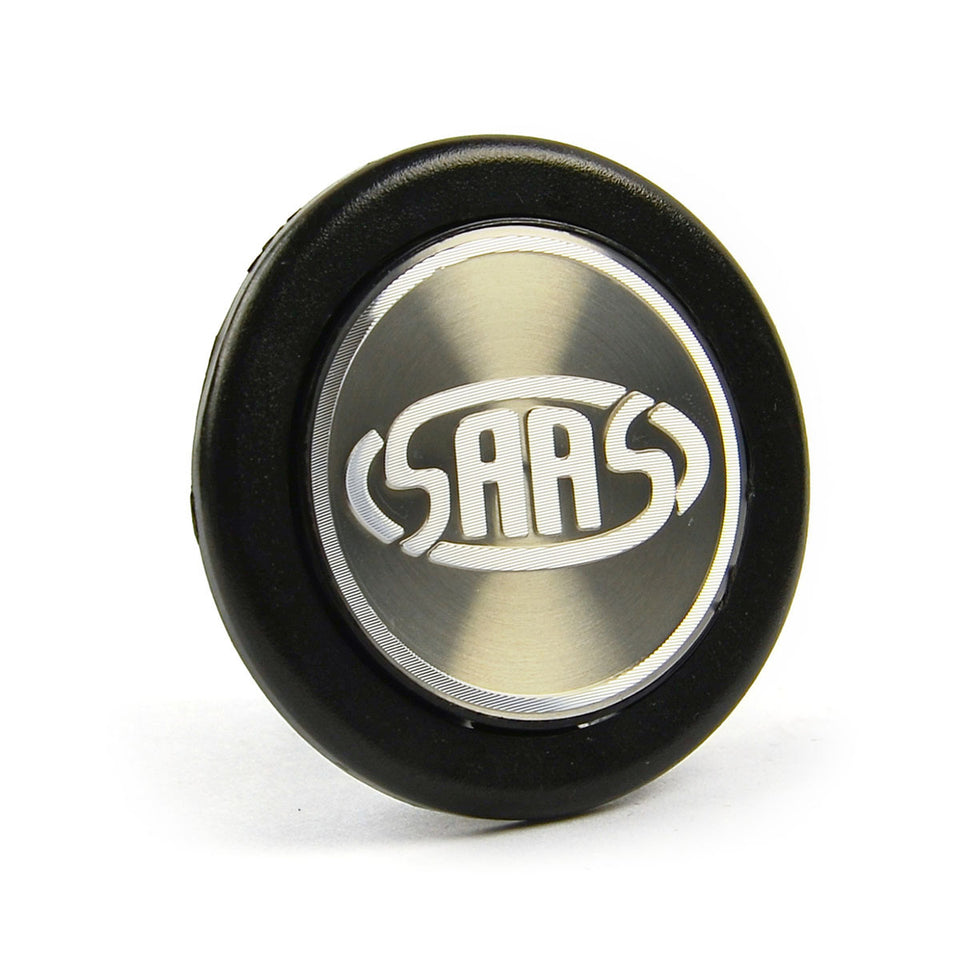 Horn Button Complete With Brush Aluminium SAAS Logo – Tas Autosport