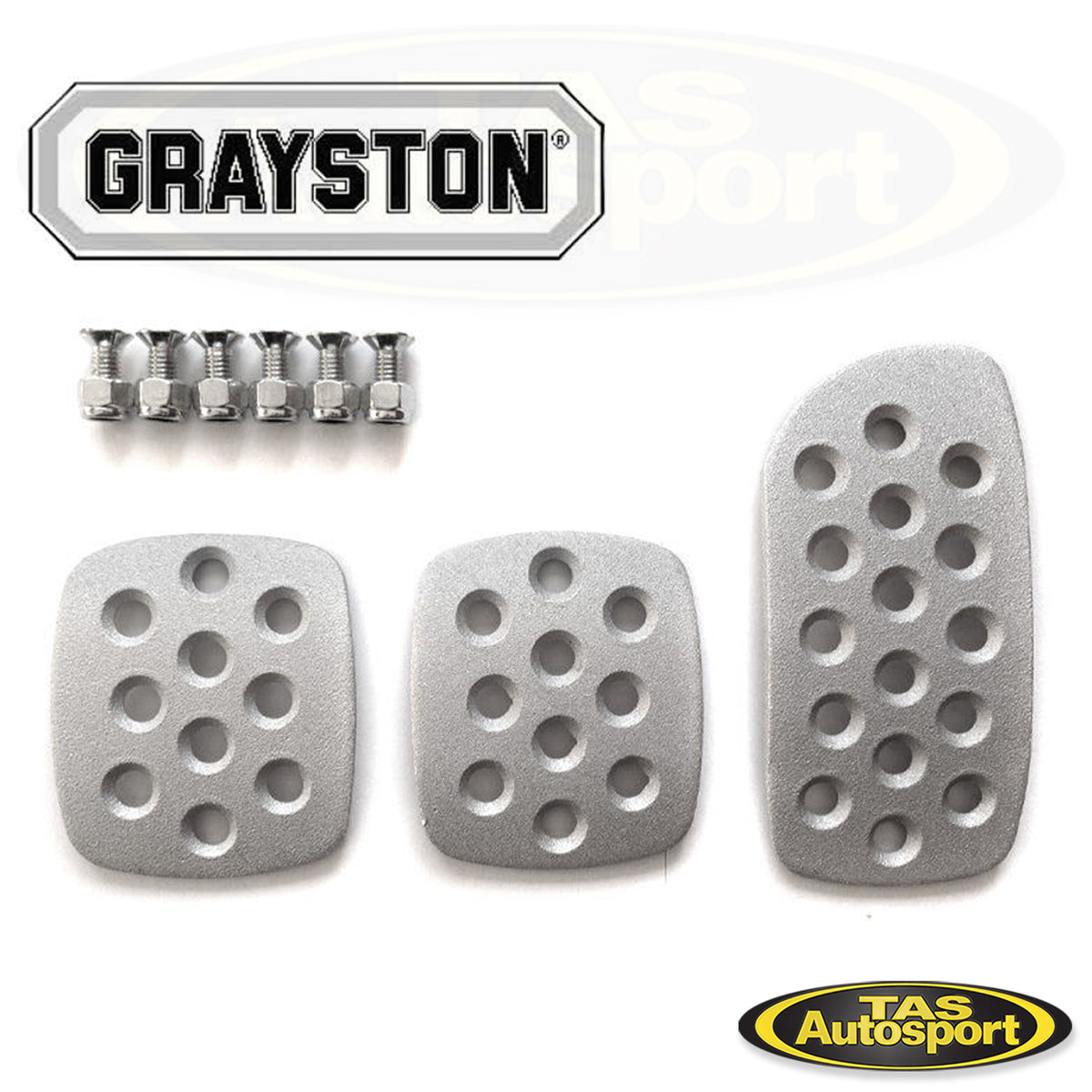 Racing Pedal Set Competition Pedal Pad Kit – Tas Autosport