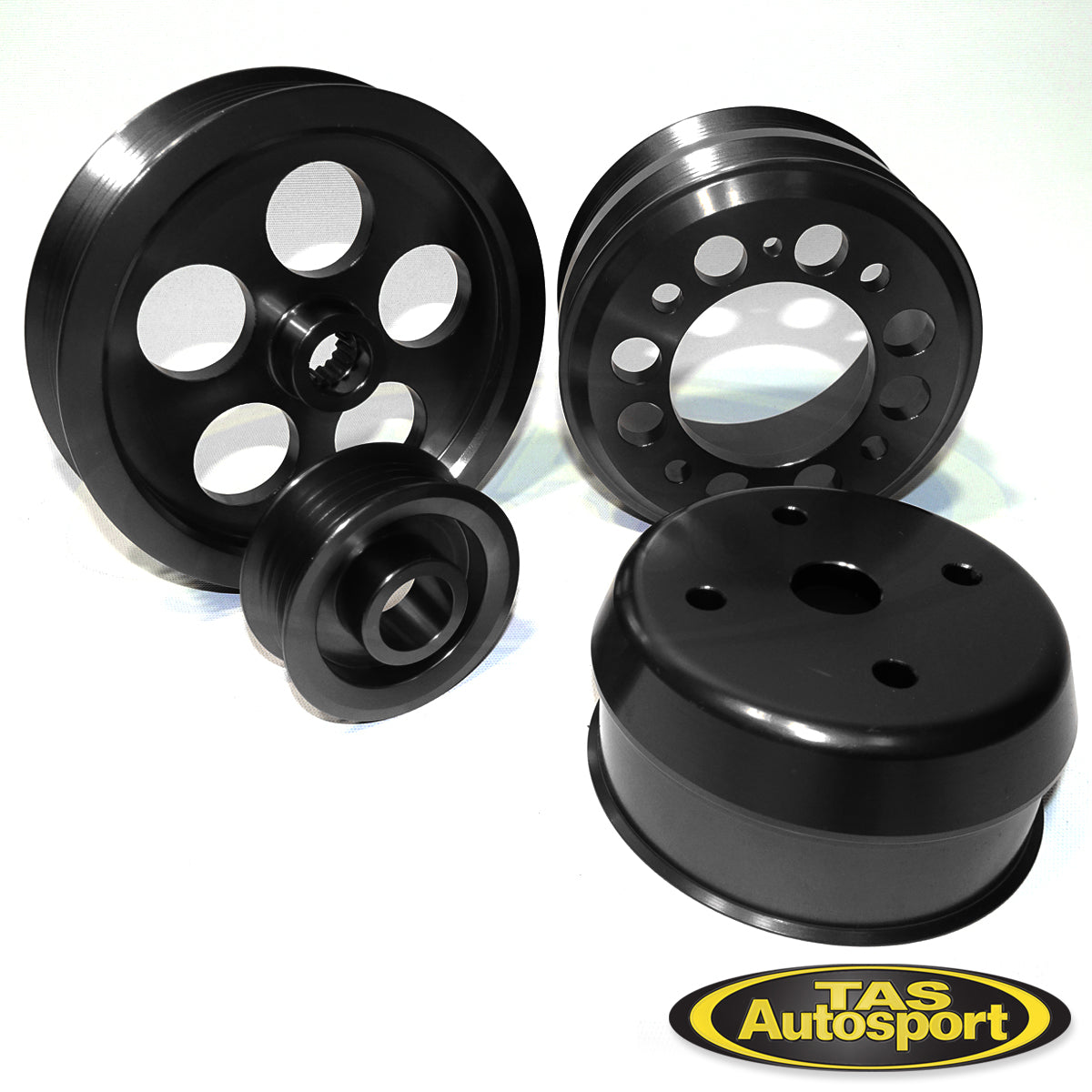 Mazda RX7 Black Engine Pulley Kit – Tas Autosport