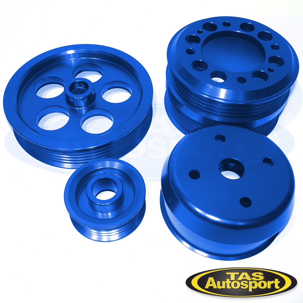 Mazda RX7 Blue Engine Pulley Kit – Tas Autosport