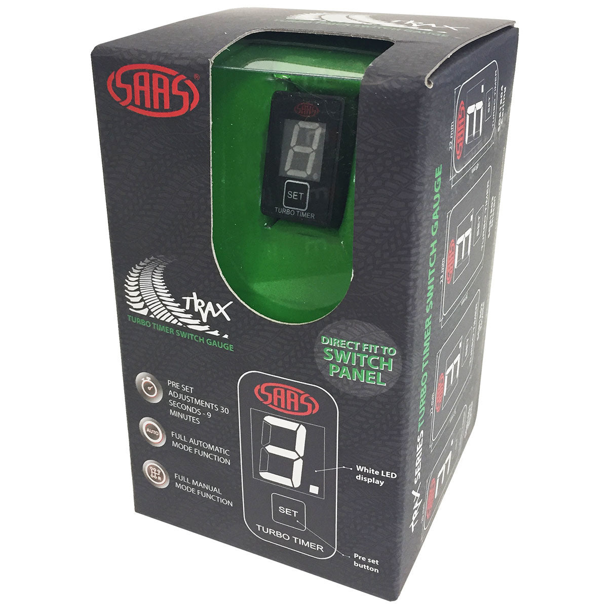 Turbo Timer Digital Switch Gauge Auto Toyota 40 x 20 – Tas Autosport