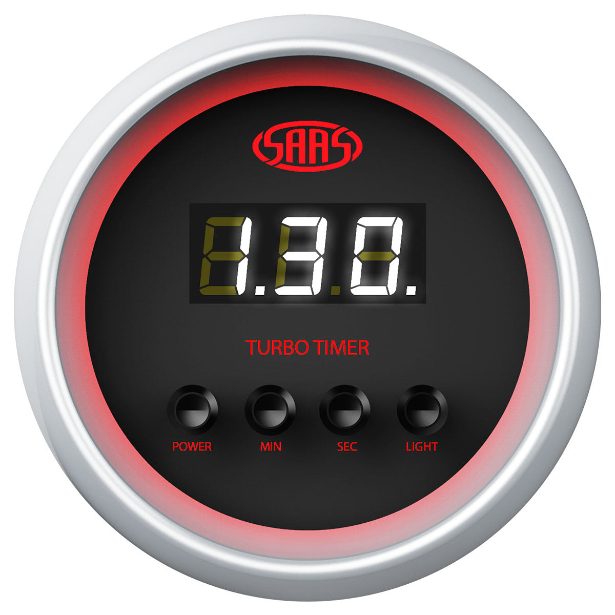 Digital Turbo Timer 52mm Black Muscle Series 2 – Tas Autosport