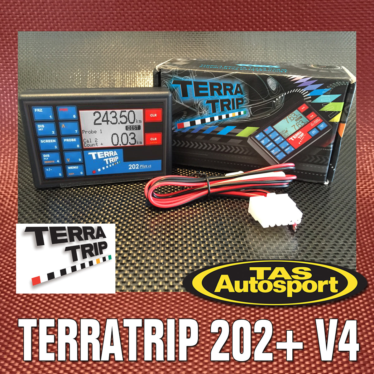 Terratrip 202 Plus Version 4 Car Ralley Computer – Tas Autosport