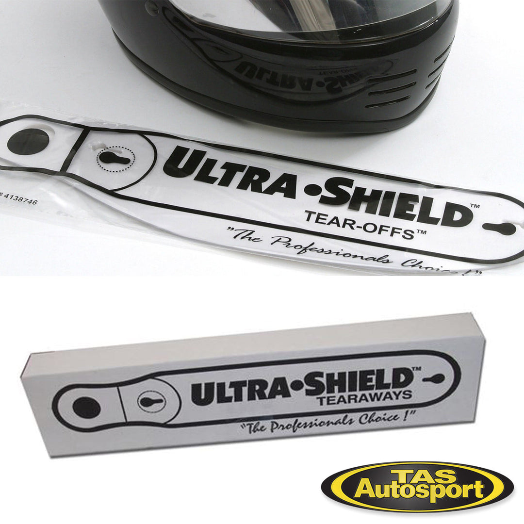 ULTRASHIELD 01202C TEAR OFF – BELL BANANA 12 3/8″ (PKT20) – Tas Autosport